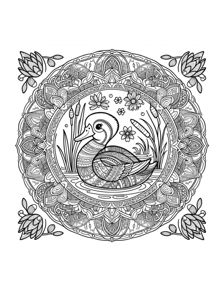 Printable Bird Coloring Pages